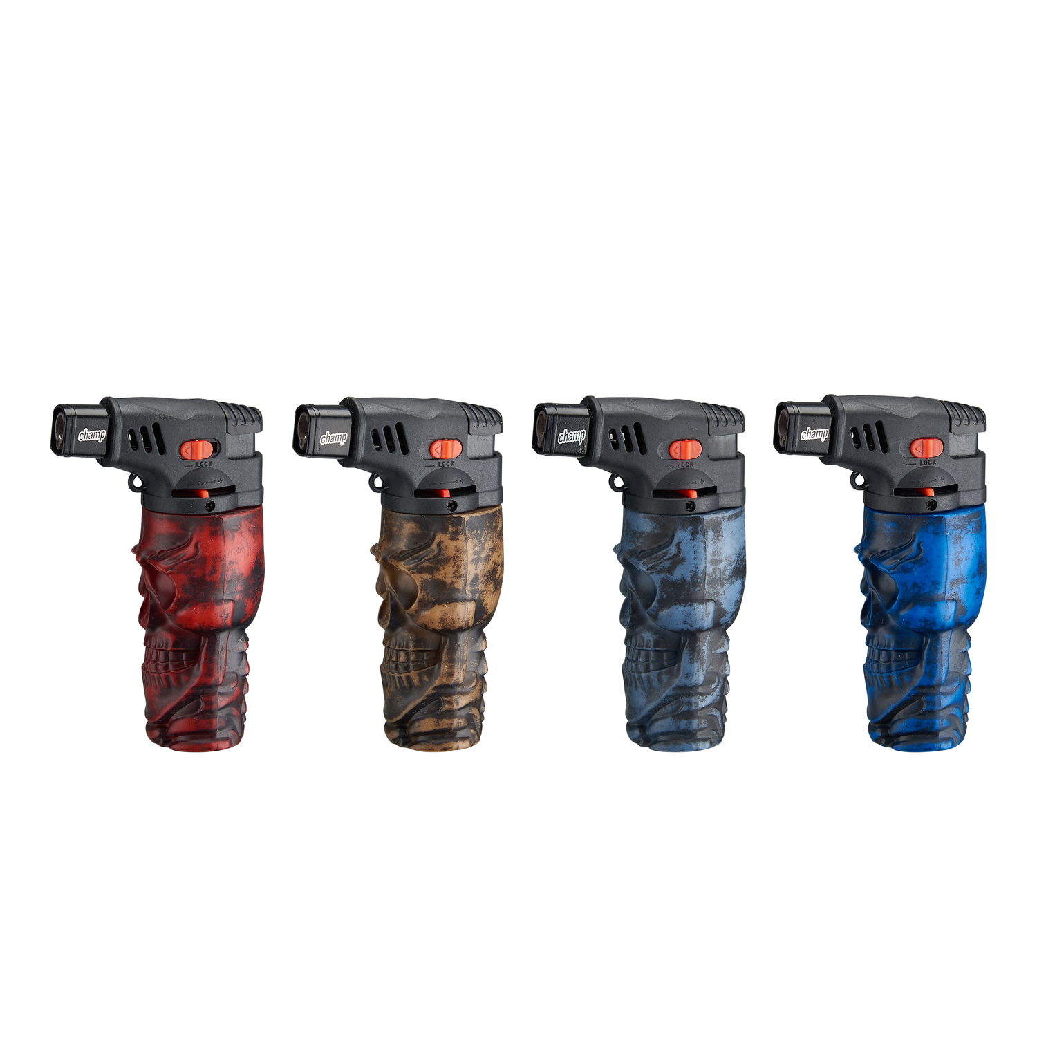 CHAMP Skull Lighter Jet Flame - Arya Shop