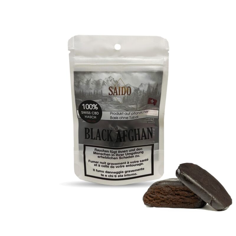 SAIDO - Black Afghan CBD HASCH - Arya Shop